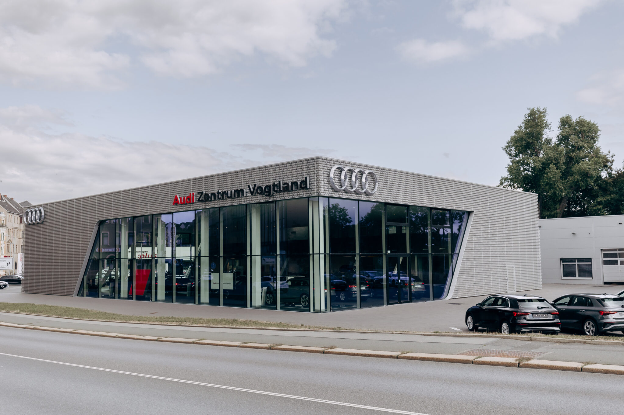 Spannende Audi Zentrum Vogtland Bild
